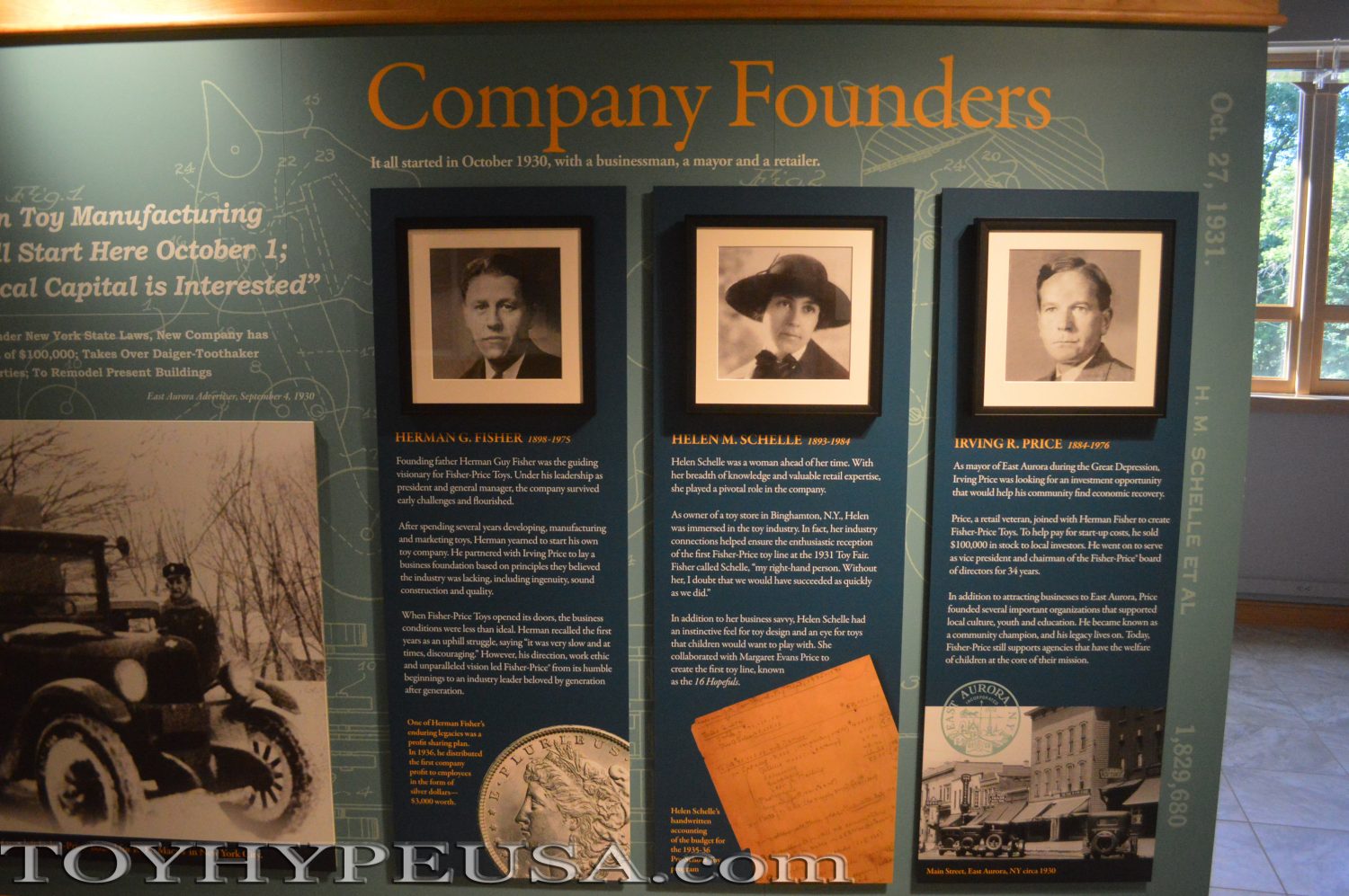 ToyHypeUSA Presents Fisher Price Tour: The Heritage Center - Toy Hype USA
