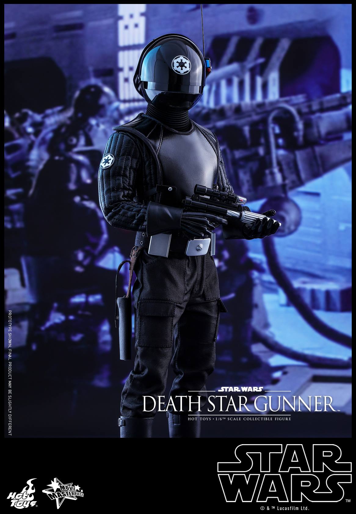 Hot Toys Star Wars: A New Hope Death Star Gunner Sixth Scale Figure