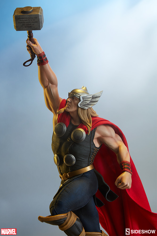 Sideshow Collectibles Avengers Thor Statue Official Details & Images
