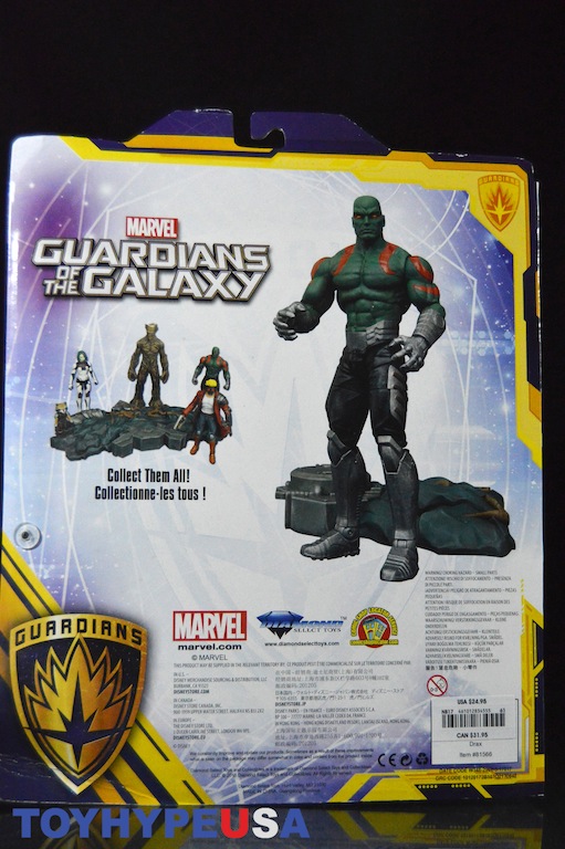Marvel Shop Exclusive Marvel Select Guardians Of The Galaxy Drax Figure ...