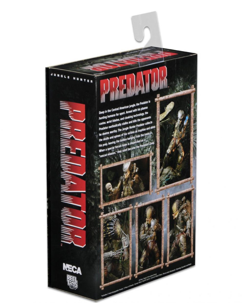 NECA Toys Ultimate Jungle Hunter Predator 7" Figure Final Packaging Images