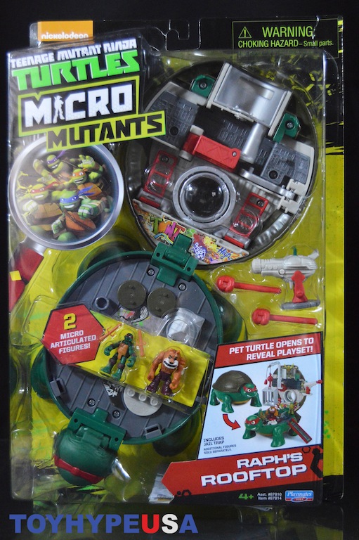 Playmates Toys Teenage Mutant Ninja Turtles Micro Mutants Raph's ...