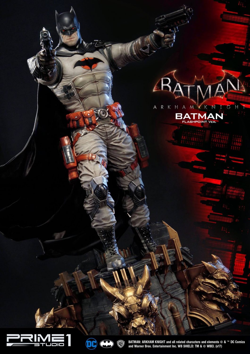 Prime 1 Studio Batman: Arkham Knight – Flashpoint Outfit Batman Statue
