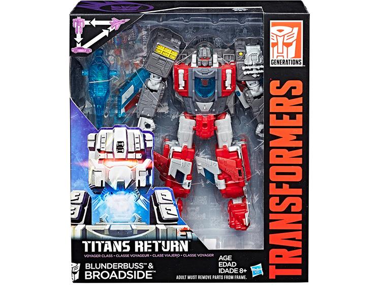 Hasbro Transformers Titans Return Deluxe Wave 4 & Voyager Broadside ...
