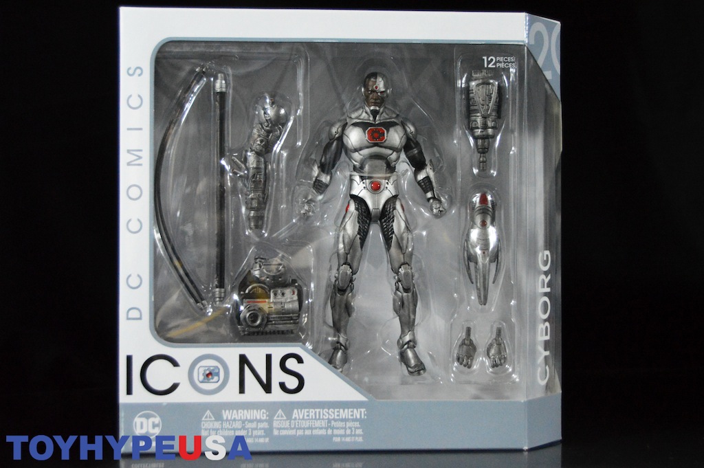 DC Collectibles Icons 6" Cyborg Deluxe Figure Review