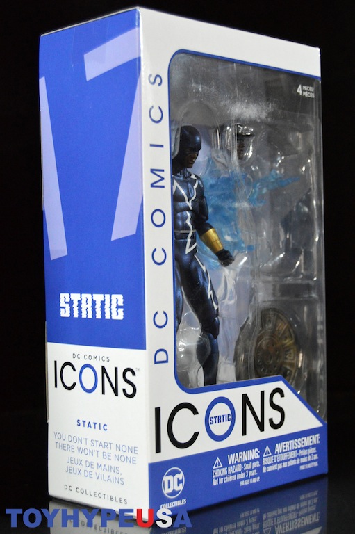 DC Collectibles Icons 6-Inch Static Shock Figure Review