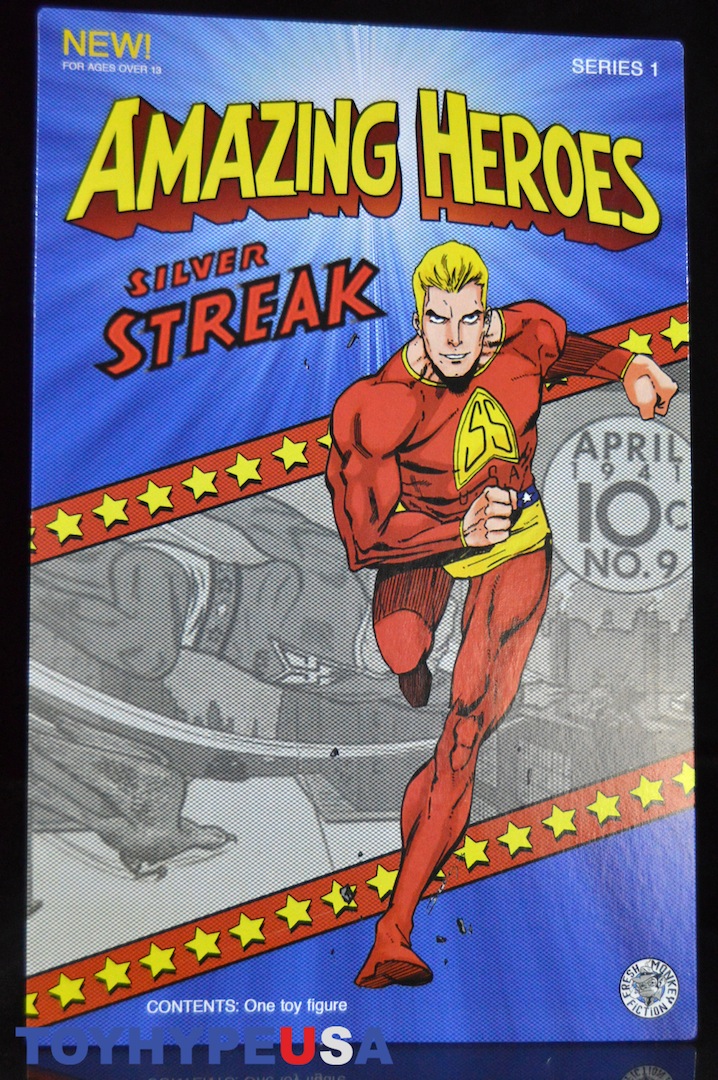 Fresh Monkey Fiction Amazing Heroes Wave 1 Green Turtle & Silver Streak ...