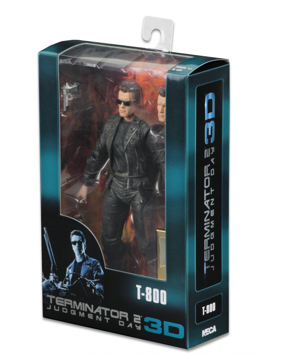 NECA Toys Terminator 2: 7" Ultimate T-800 25th Anniversary 3D Figure ...