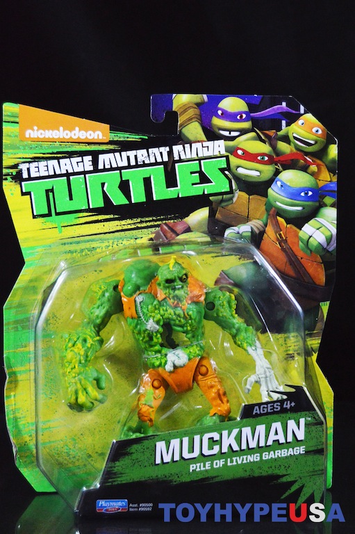 Playmates Toys Teenage Mutant Ninja Turtles Muckman Figure Review