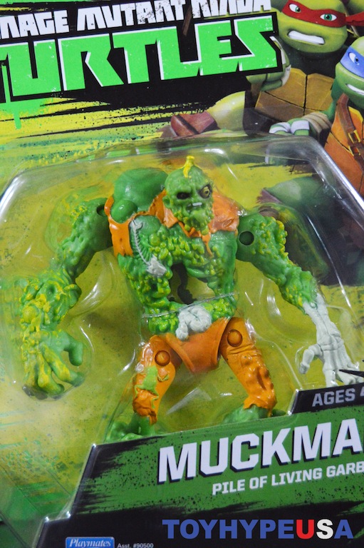 Playmates Toys Teenage Mutant Ninja Turtles Muckman Figure Review