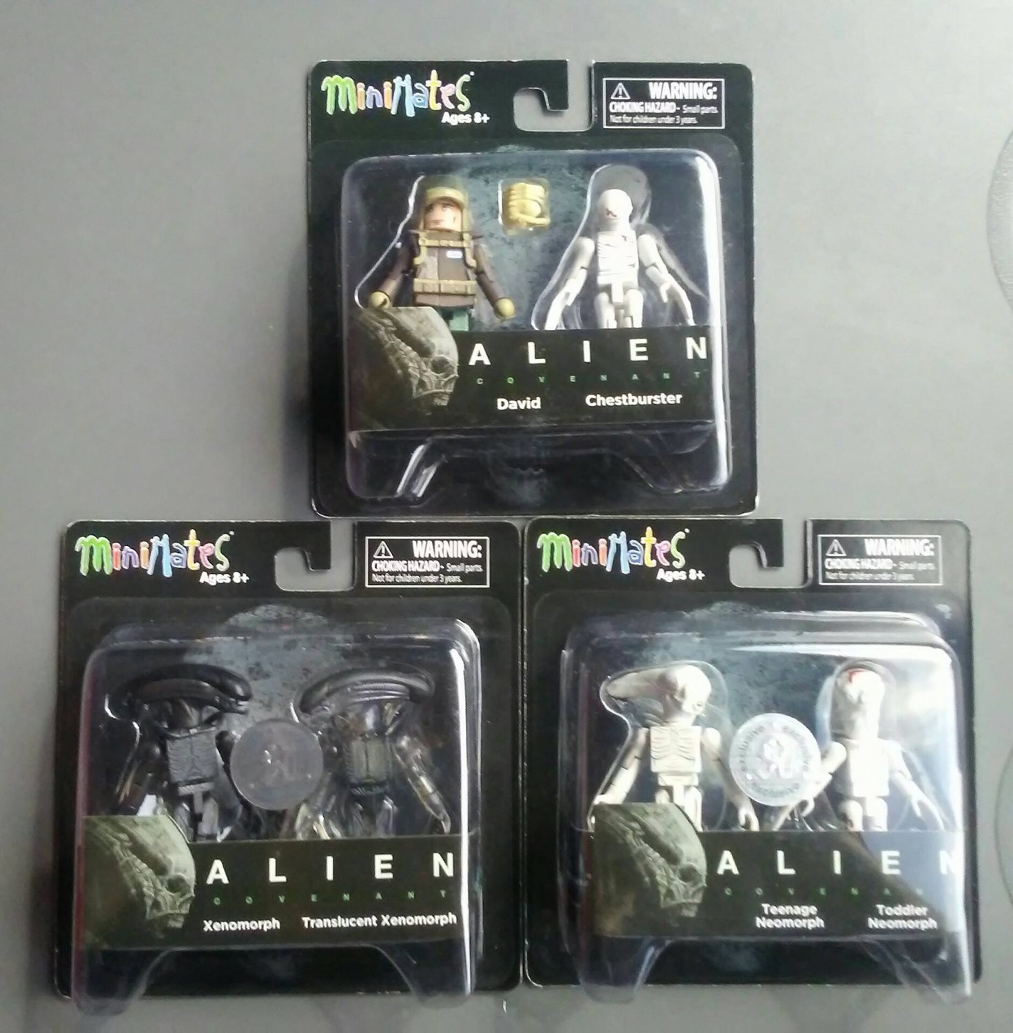 Diamond Select Toys Alien: Covenant Minimates Assortments In-Packaging