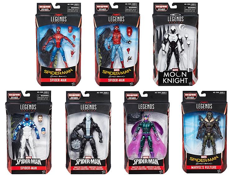 Hasbro Marvel Legends 6" Spider-Man: Homecoming Wave 1 Pre-Orders
