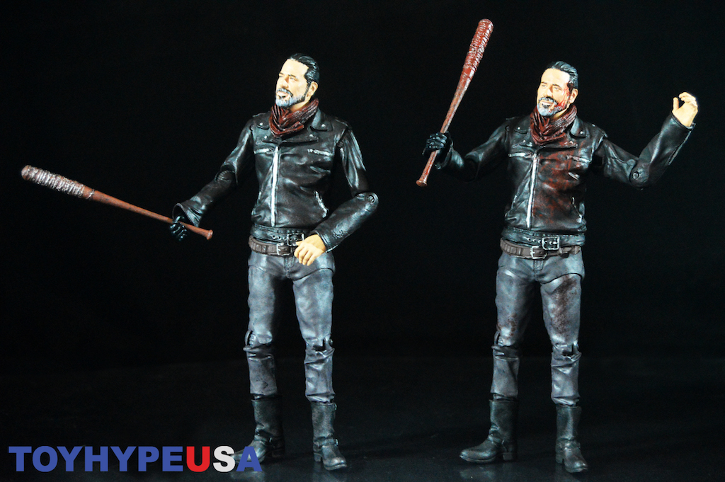 McFarlane Toys Walking Dead Negan & Bloody Negan 7" Figures Review