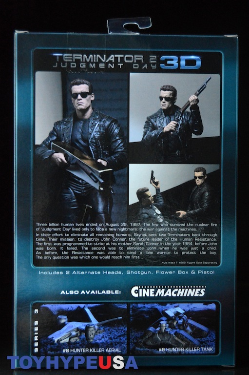 NECA Toys Terminator 2: Ultimate T-800 3D 7" Figure Review