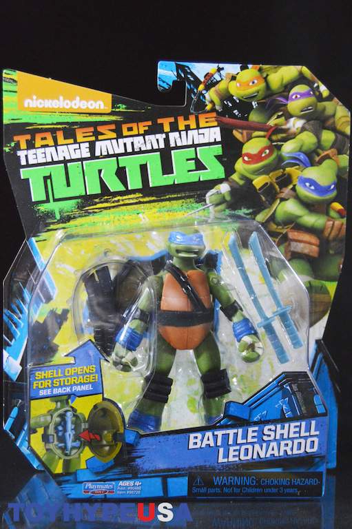 Playmates Toys Teenage Mutant Ninja Turtles Battle Shell Leonardo ...