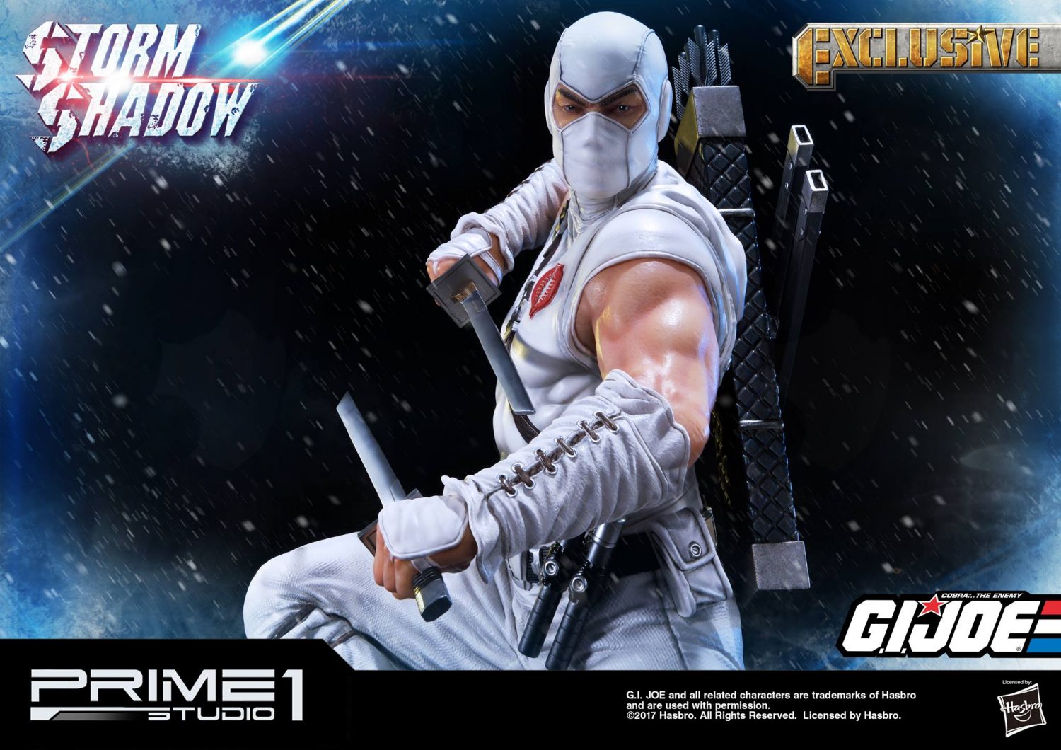 Prime 1 Studio G.I. Joe PMGJ-02: Storm Shadow Statue Official Details ...