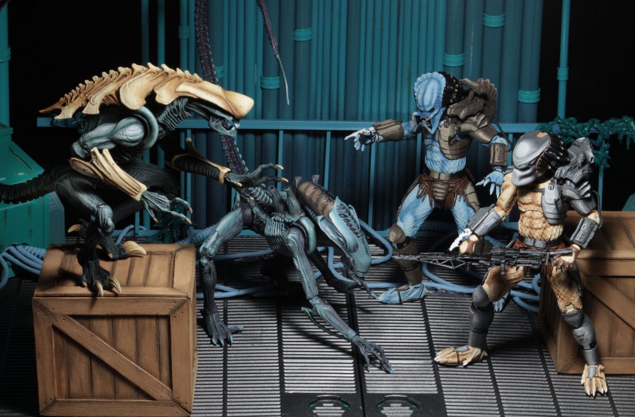 NECA Toys Alien Vs Predator - Arcade Appearance 7" Scale Alien ...