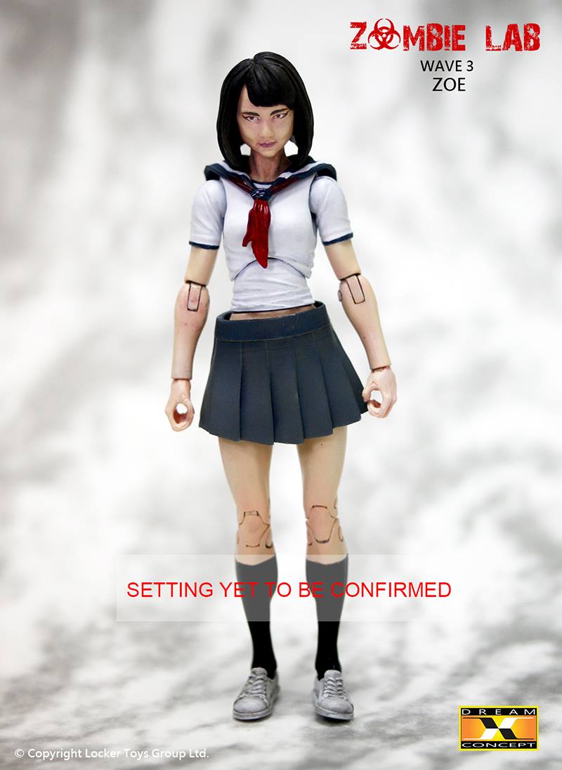 Dream Concept Studio Zombie Lab 4" Figures - Kickstarter Launches This Week