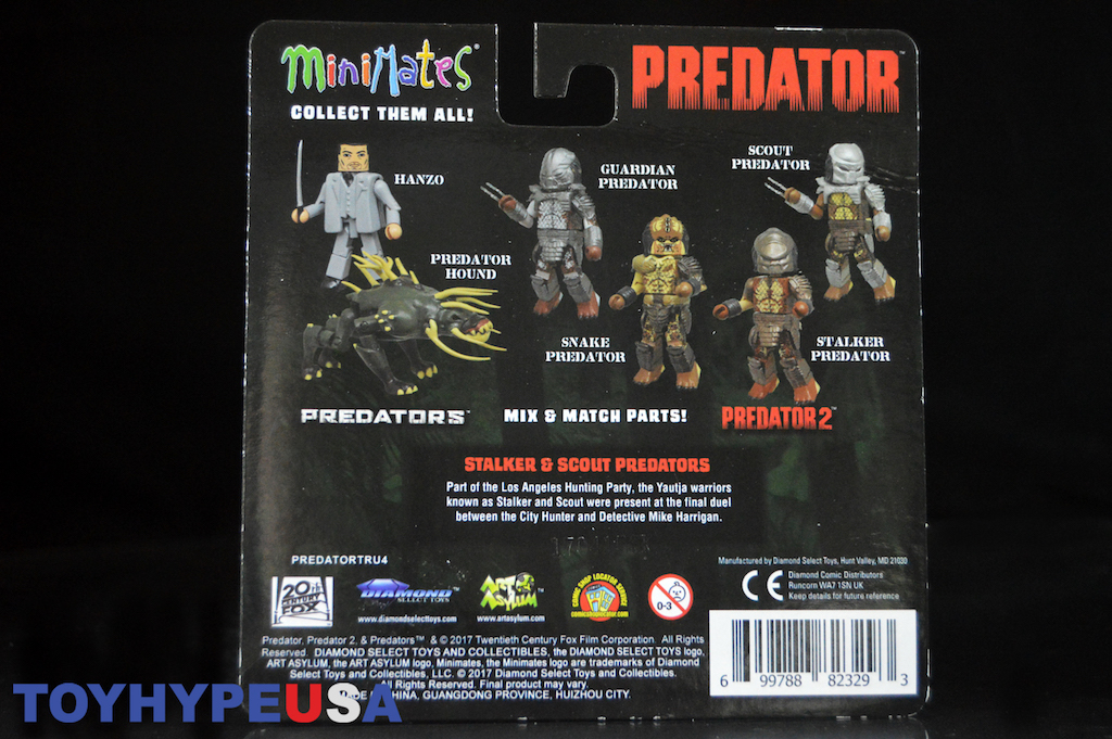 Diamond Select Toys Predator Minimates Series 4 2-Packs Review
