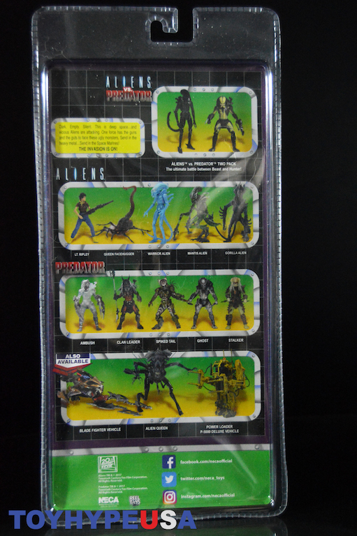 NECA Toys Aliens Series 11 - Blue Alien, Joan Lambert & Defiance Alien ...