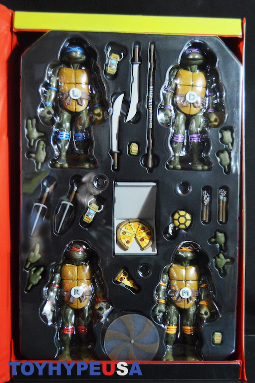 NECA Toys SDCC 2017 Exclusive TMNT Box Set Review