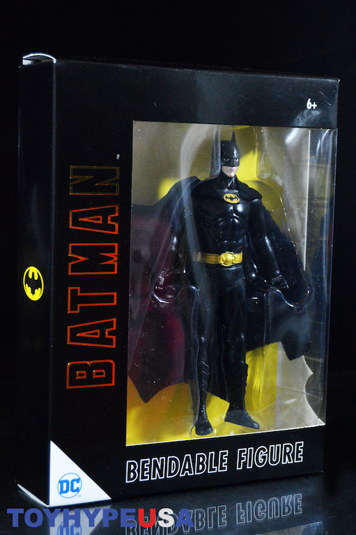 NJ Croce 1989 Batmobile With 3" Batman Bendable Figure Review