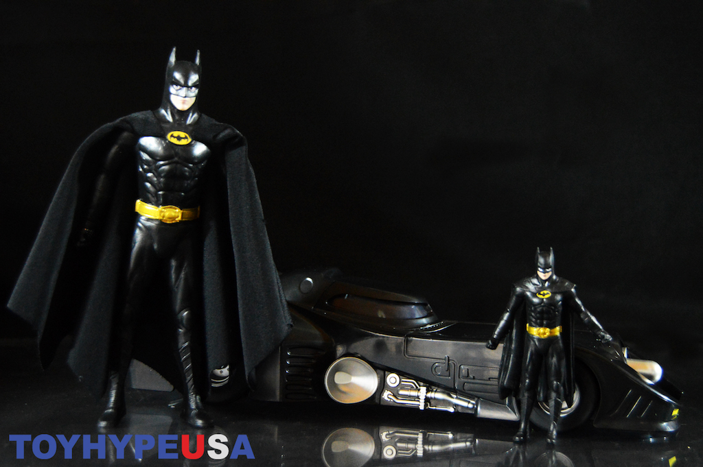 NJ Croce 1989 Batmobile With 3" Batman Bendable Figure Review