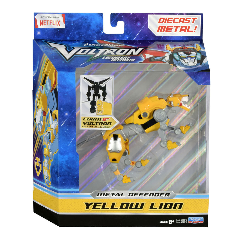 Playmates Toys Voltron The Legendary Defender Lion Die-Cast Figure ...