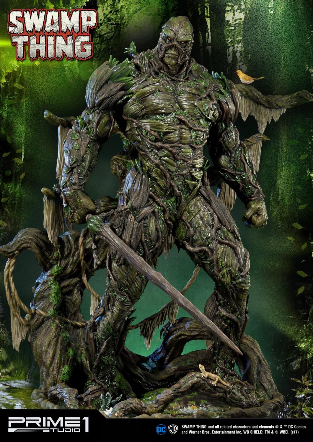 Prime 1 Studio DC Comics Swamp Thing Statue Official Details & Images