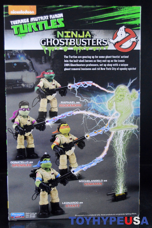Playmates Toys Teenage Mutant Ninja Turtles/Ghostbusters "Ninja Busters ...