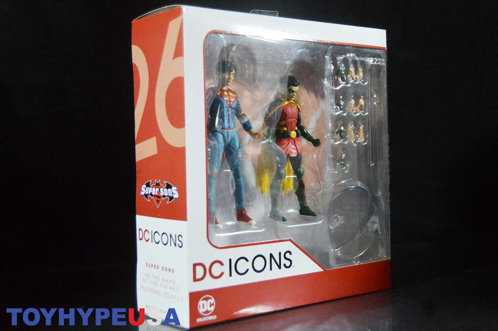 DC Collectibles - DC Icons Super Sons Robin & Superboy Figure 2 Pack Review