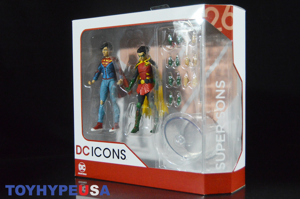 DC Collectibles - DC Icons Super Sons Robin & Superboy Figure 2 Pack Review
