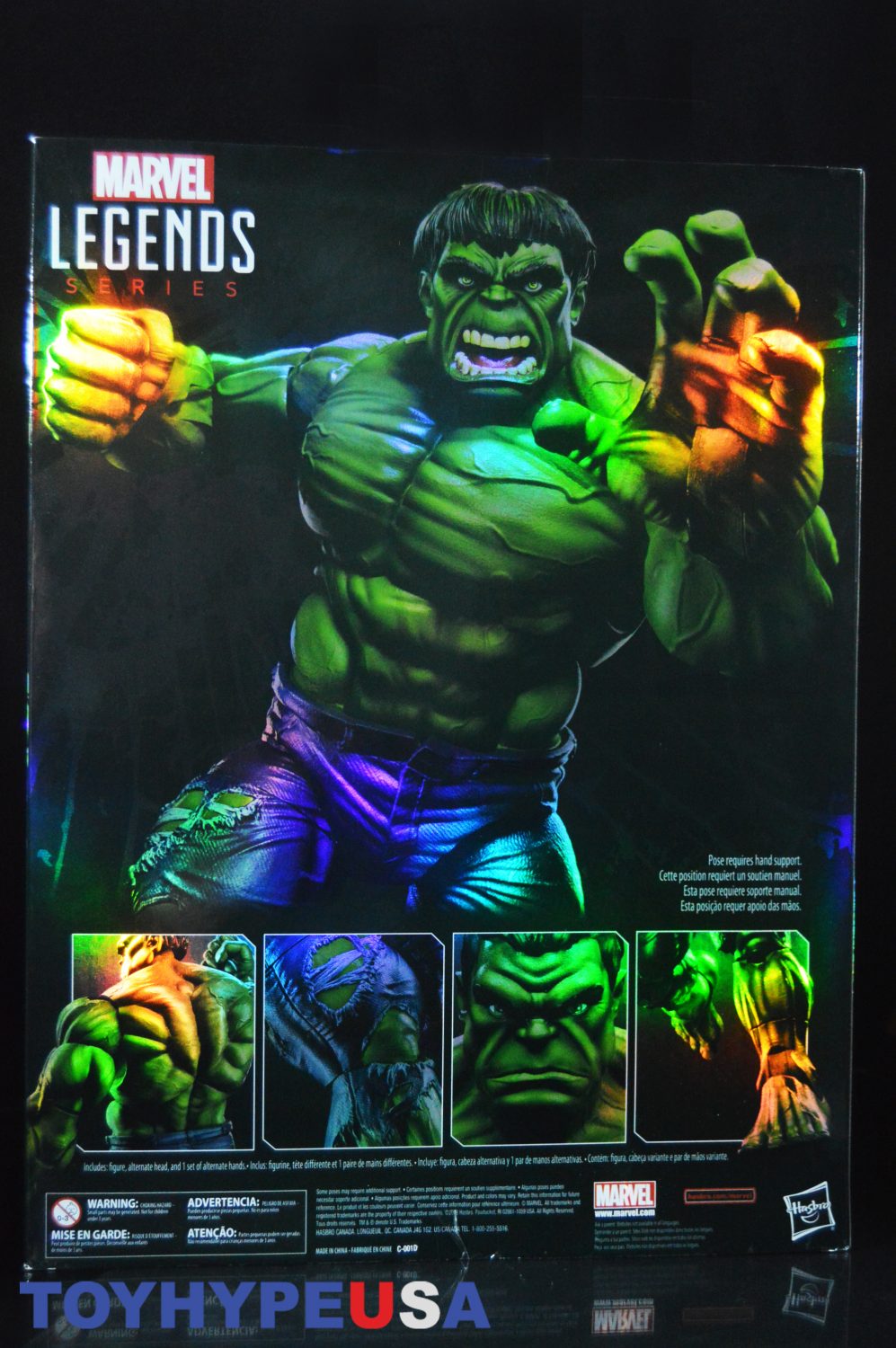 Hasbro Marvel Legends 12" Hulk Figure Review & Giveaway