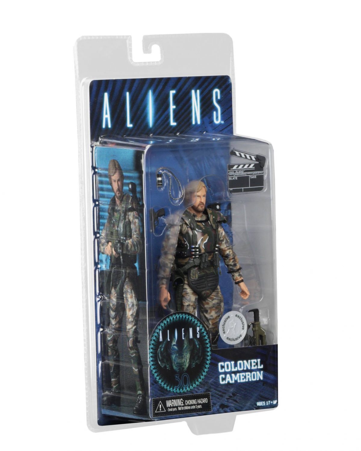 NECA Toys Aliens – James Cameron Colonial Marine 7" Figure Packaging ...