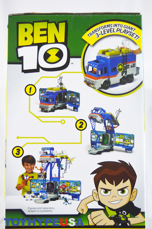 Playmates Toys Ben 10 Rustbucket Transforming Vehicle To Playset Review