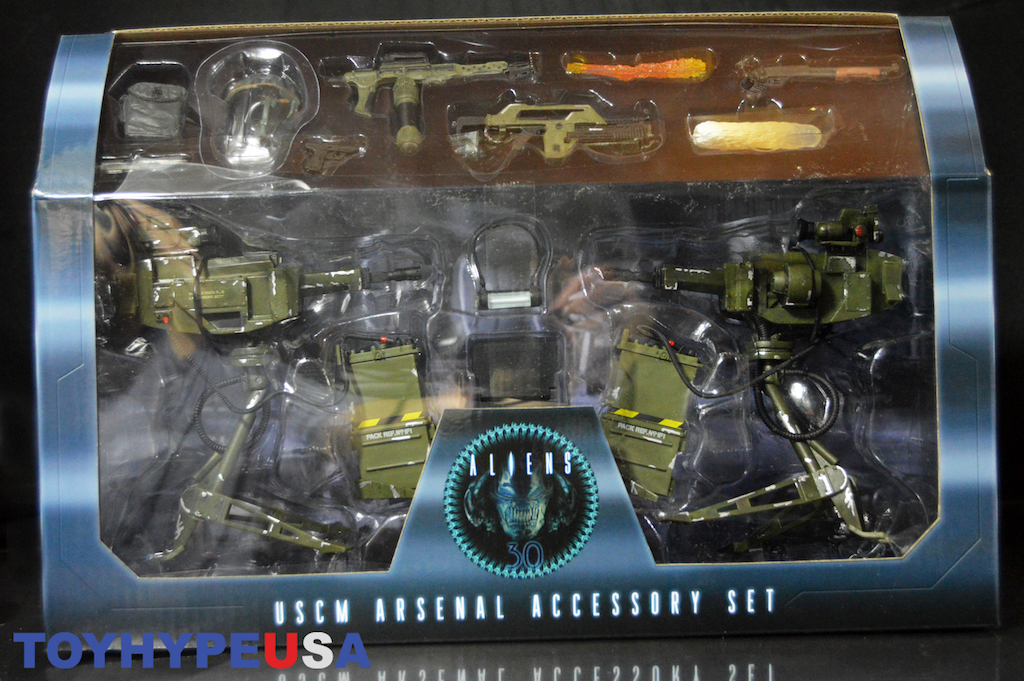 NECA Toys Aliens USCM Arsenal Accessory Set Review
