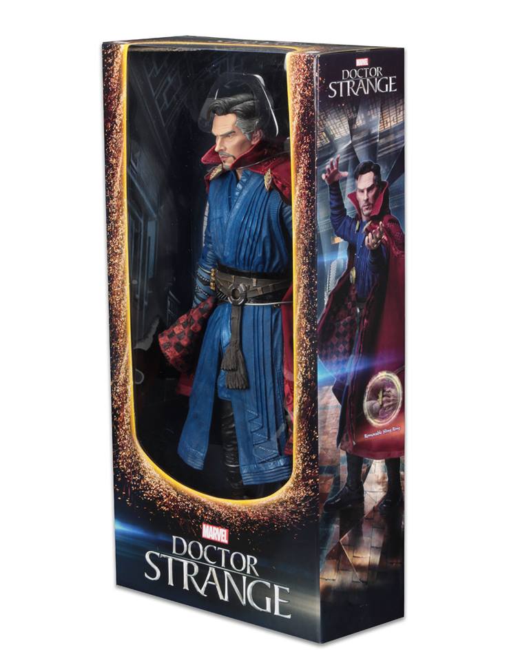 NECA Toys Doctor Strange 1/4" Scale Figure In-Packaging