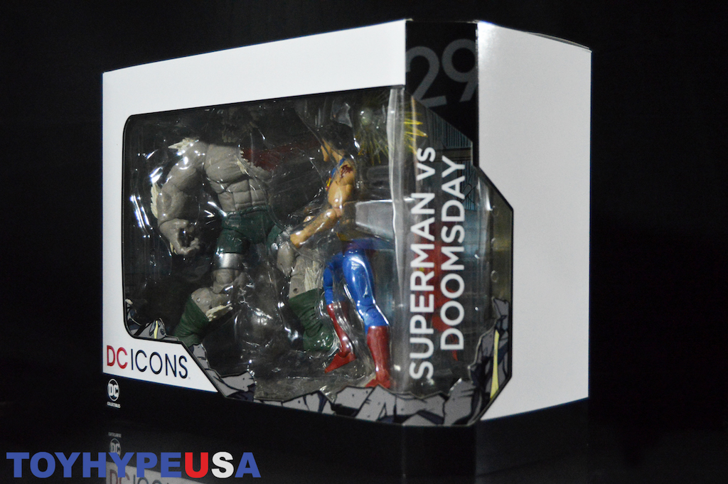 DC Collectibles - DC Icons The Death Of Superman - Superman & Doomsday ...