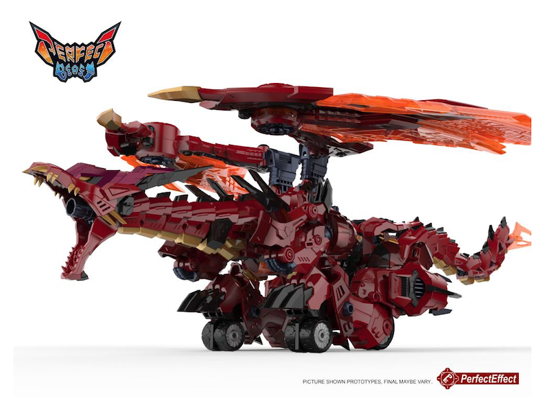 Transformers Third-Party - Perfect Beast PE-DX09 Mega Dragon Figure