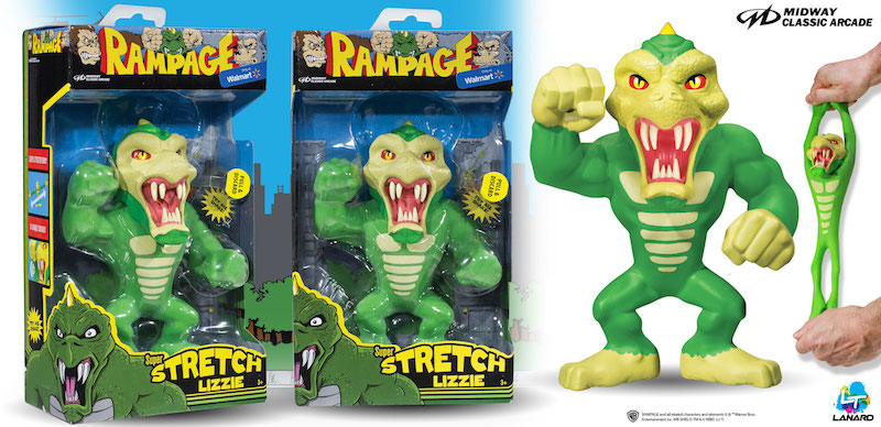 Rampage Movie Toys Exclusively At Wal-Mart