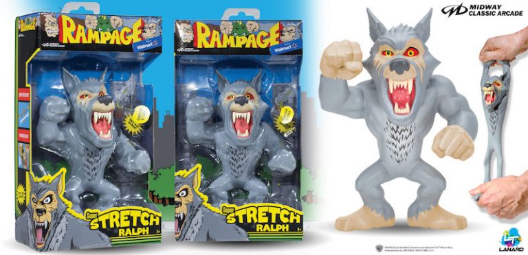 Rampage Movie Toys Exclusively At Wal-Mart