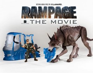 Rampage Movie Toys Exclusively At Wal-Mart