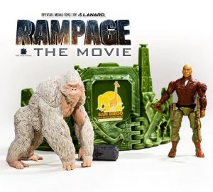 Rampage Movie Toys Exclusively At Wal-Mart