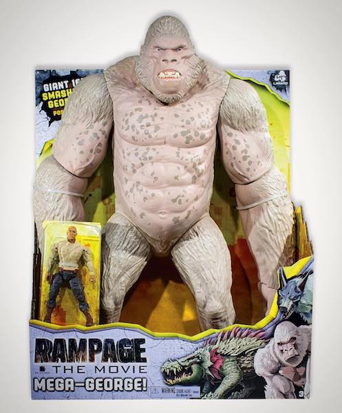 Rampage Movie Toys Exclusively At Wal-Mart