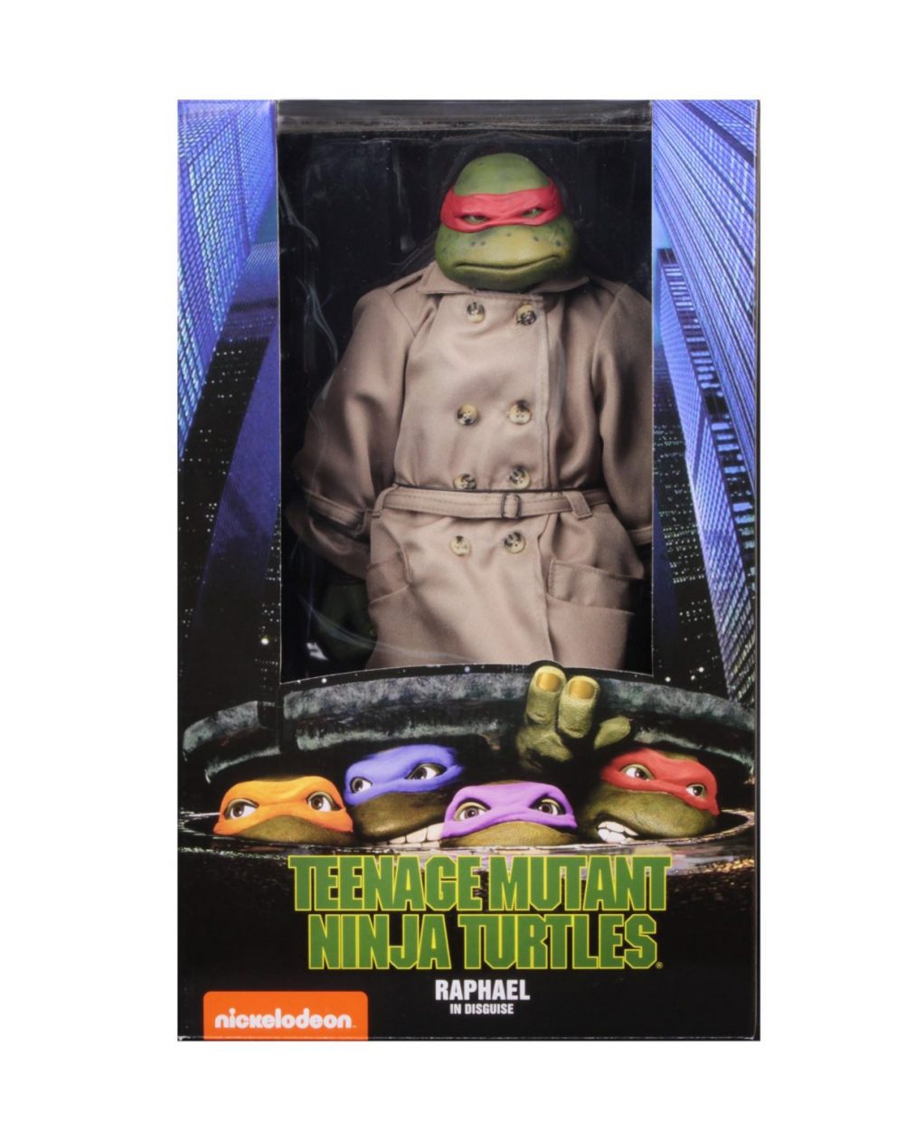 NECA Toys Teenage Mutant Ninja Turtles 1/4" Raphael In Disguise Figure ...