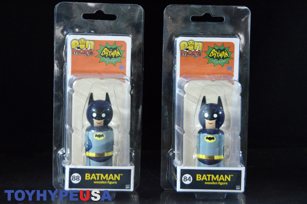 Bif Bang Pow! Batman 1966 & DC Comics Pin Mates Wooden Figures Review
