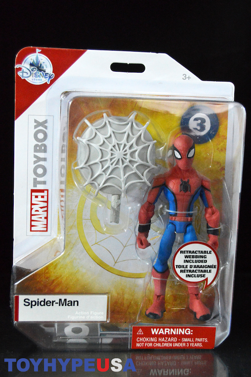 Disney Exclusive Marvel Toy Box – Spider-Man Figure Review