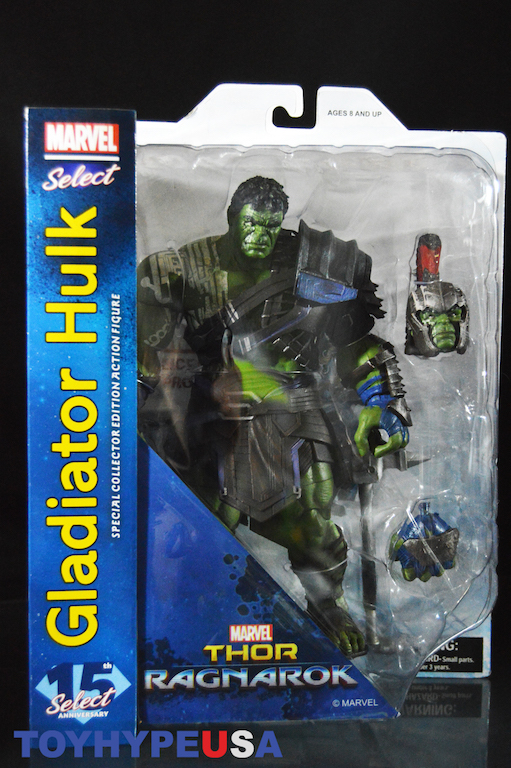 Diamond Select Toys Marvel Select Thor: Ragnarok Gladiator Hulk Figure ...
