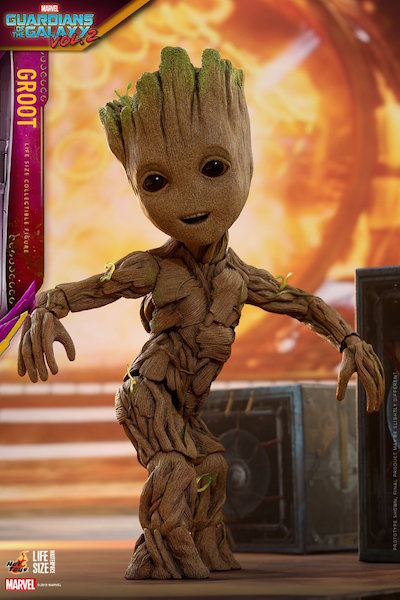 Hot Toys Guardians Of The Galaxy Vol. 2 – Life Size Baby Groot Figure