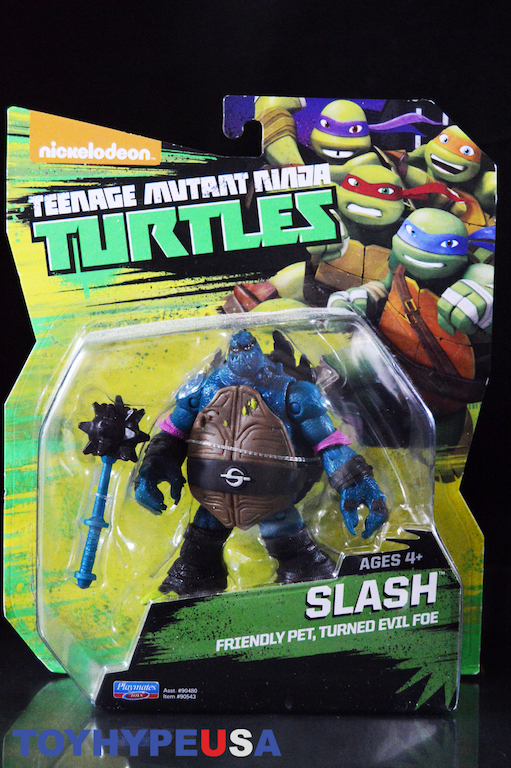 Playmates Toys Teenage Mutant Ninja Turtles Slash Version 2 Figure Review